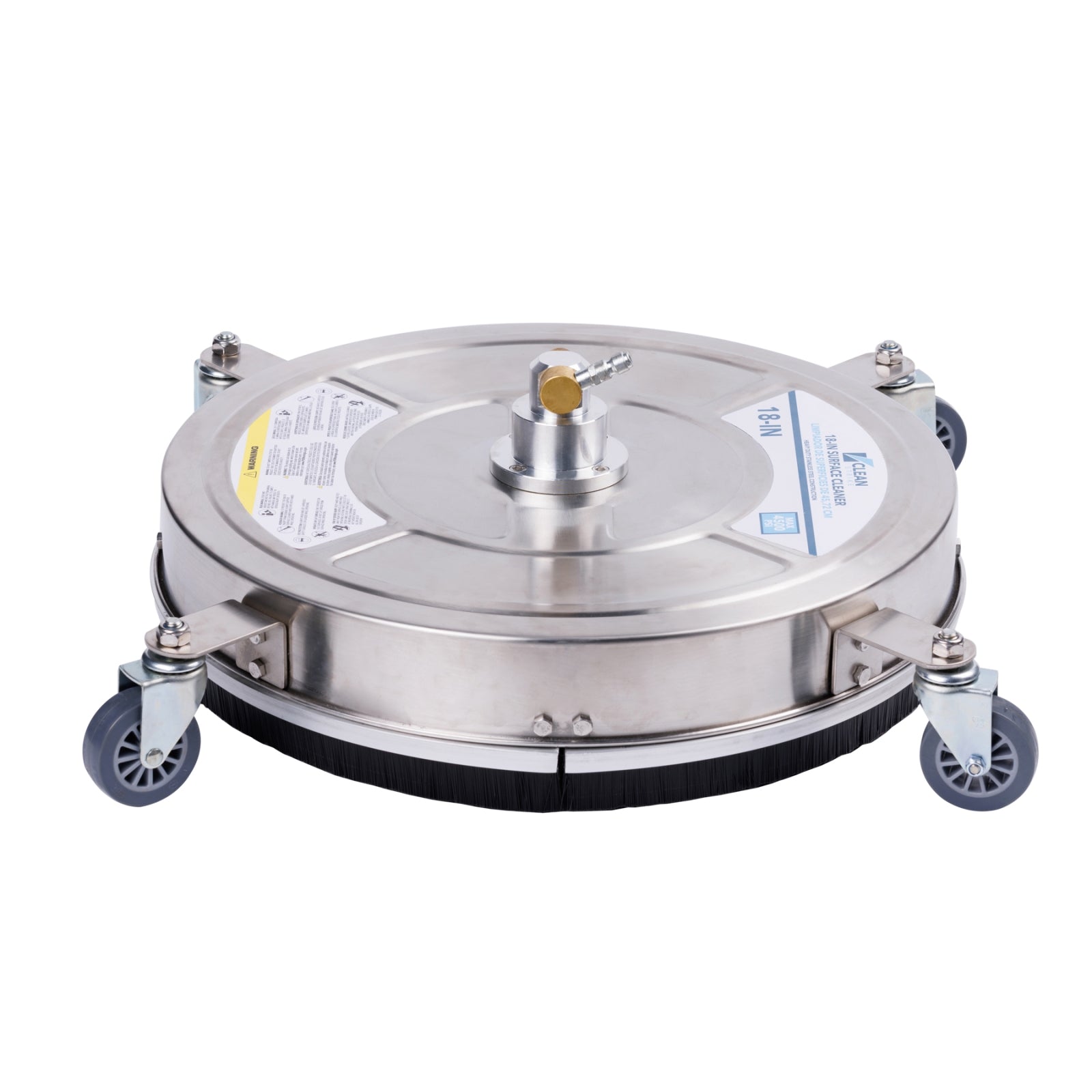 Clean Strike 18-inch PRO Surface Cleaner, Works with Pressure Washers ...